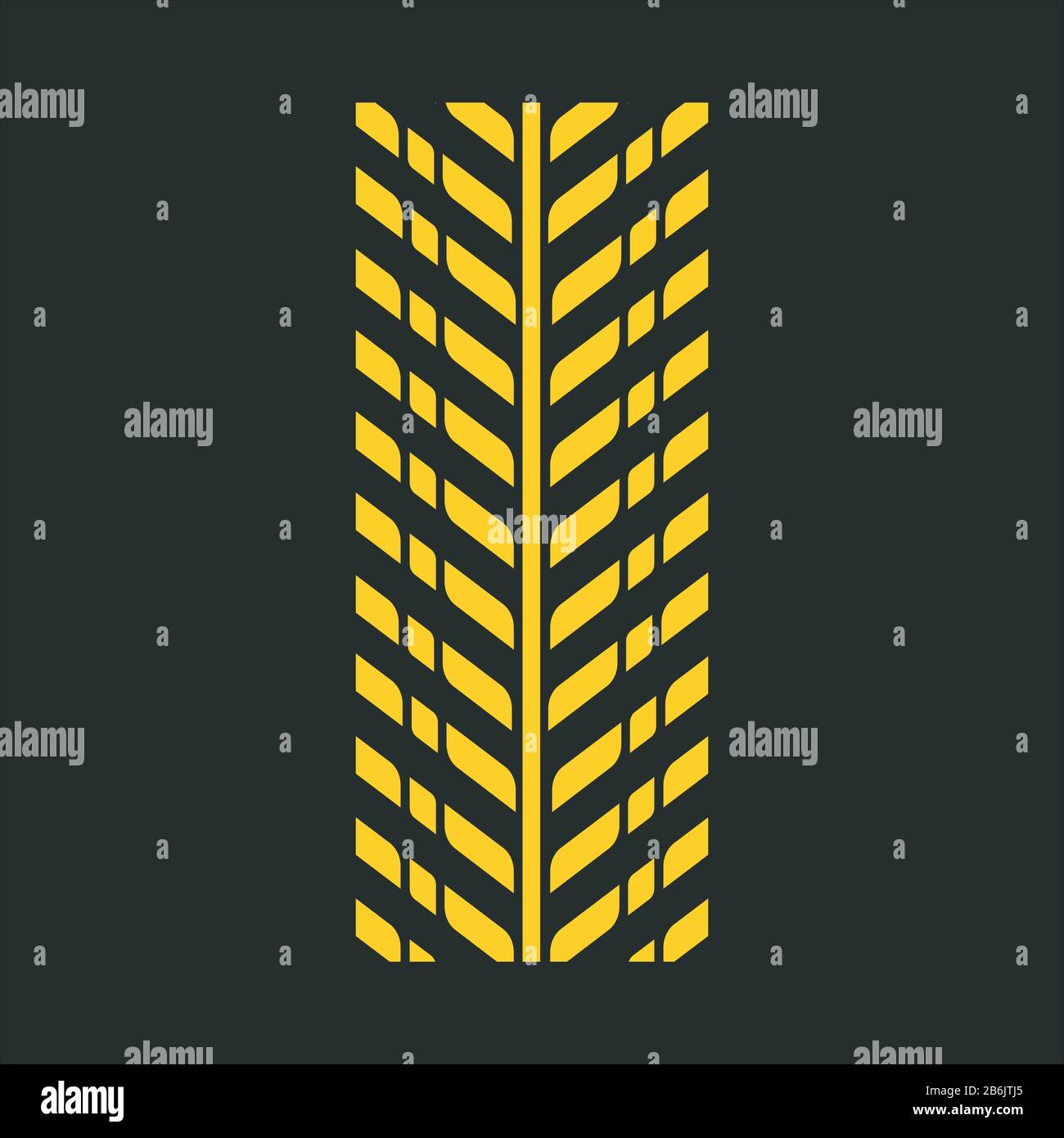 Thick groove Stock Vector Images - Alamy