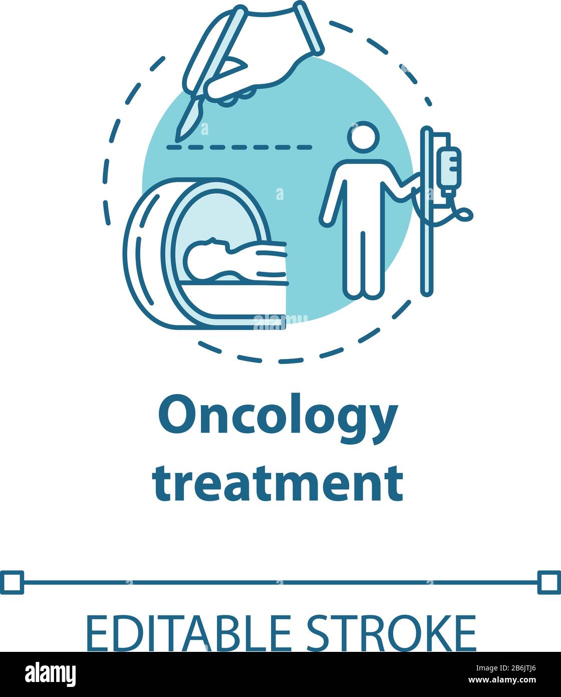 Oncology radiotherapy Stock Vector Images - Alamy
