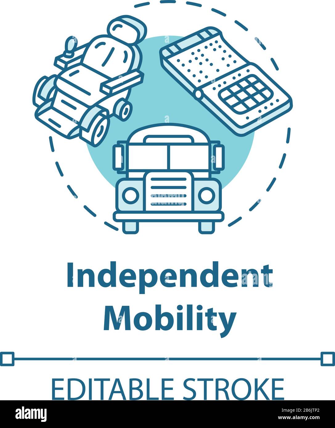 Inclusive mobility Cut Out Stock Images & Pictures - Alamy