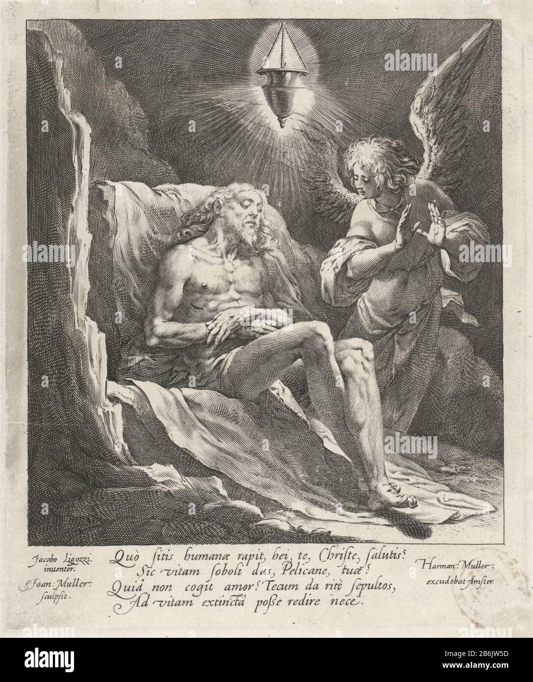 Dead christ mourned by angels hi-res stock photography and images - Alamy