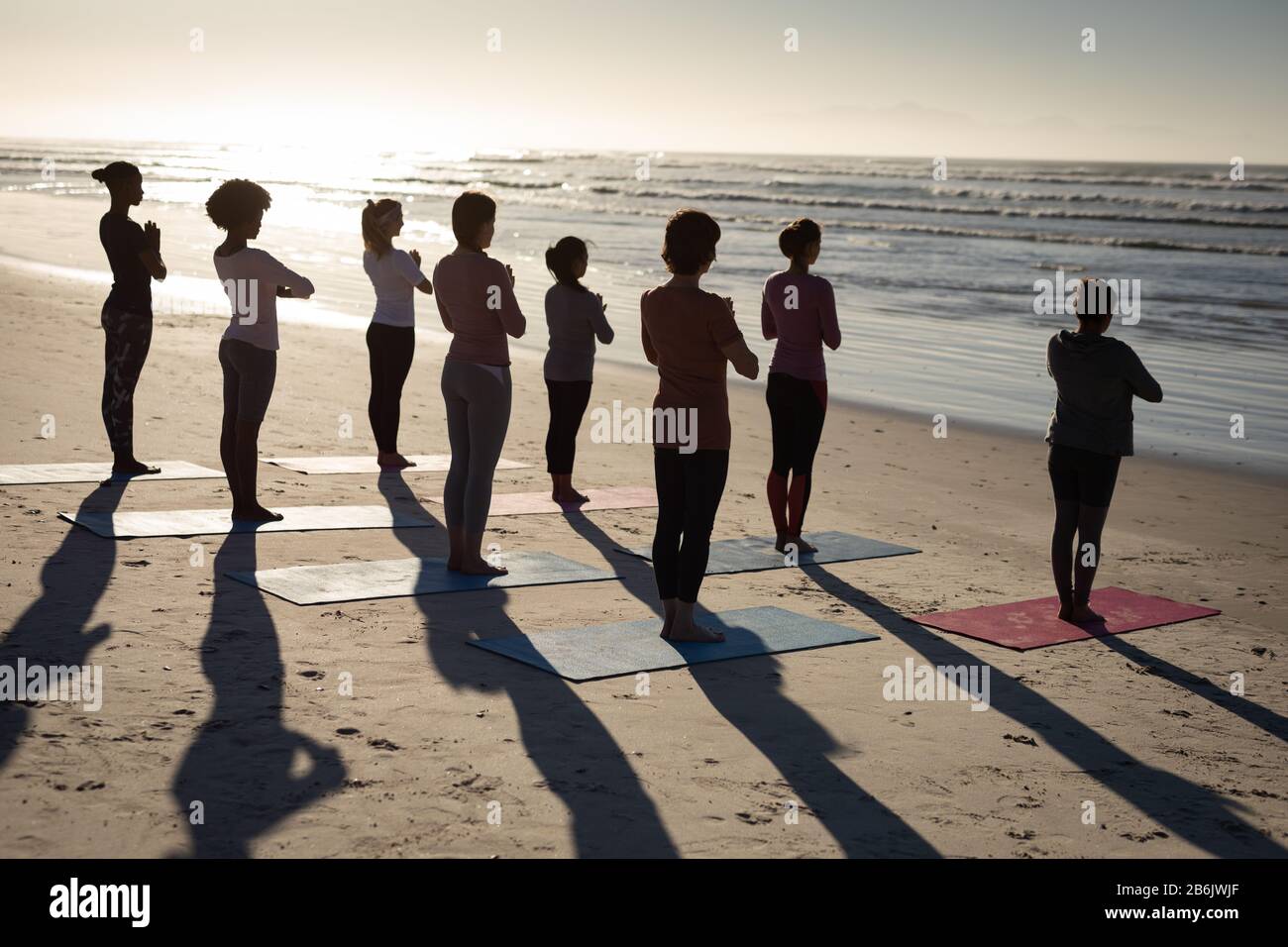 Male standing on mats hi-res stock photography and images - Alamy