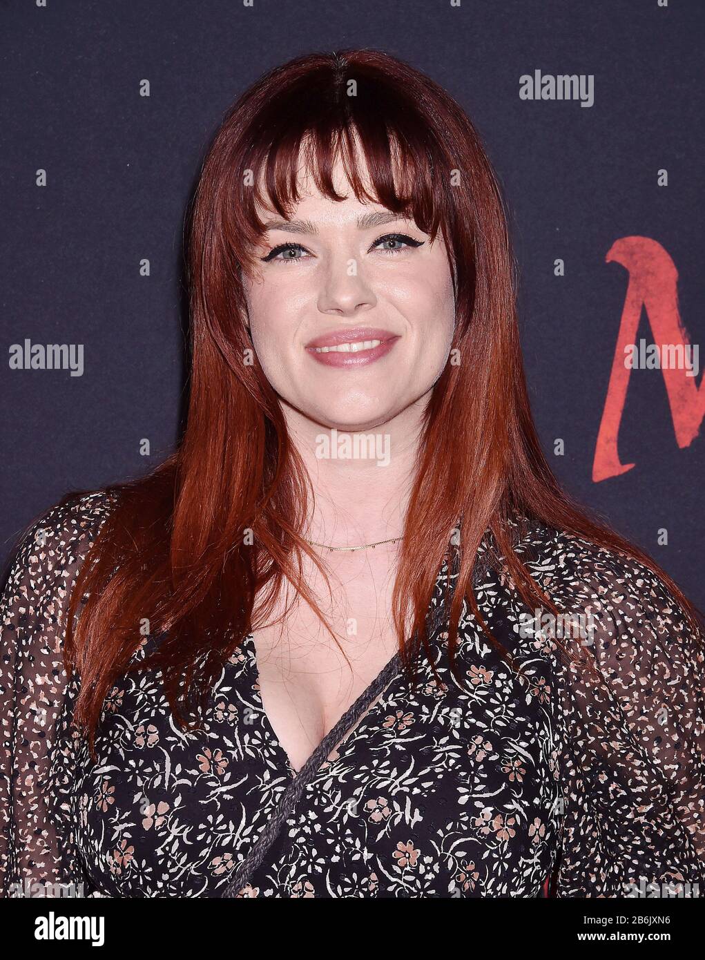 HOLLYWOOD, CA - MARCH 09: Blair Bomar attends the premiere of Disney's ...