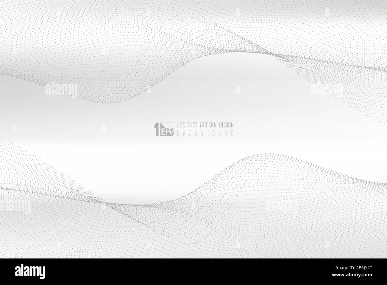 Abstract dot pattern of tech particle design background. Decorate for ...