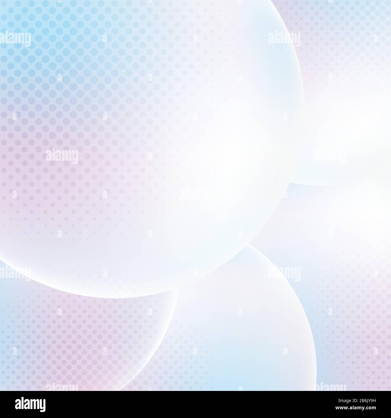 Abstract soft gradient color bubble pattern with halftone design ...