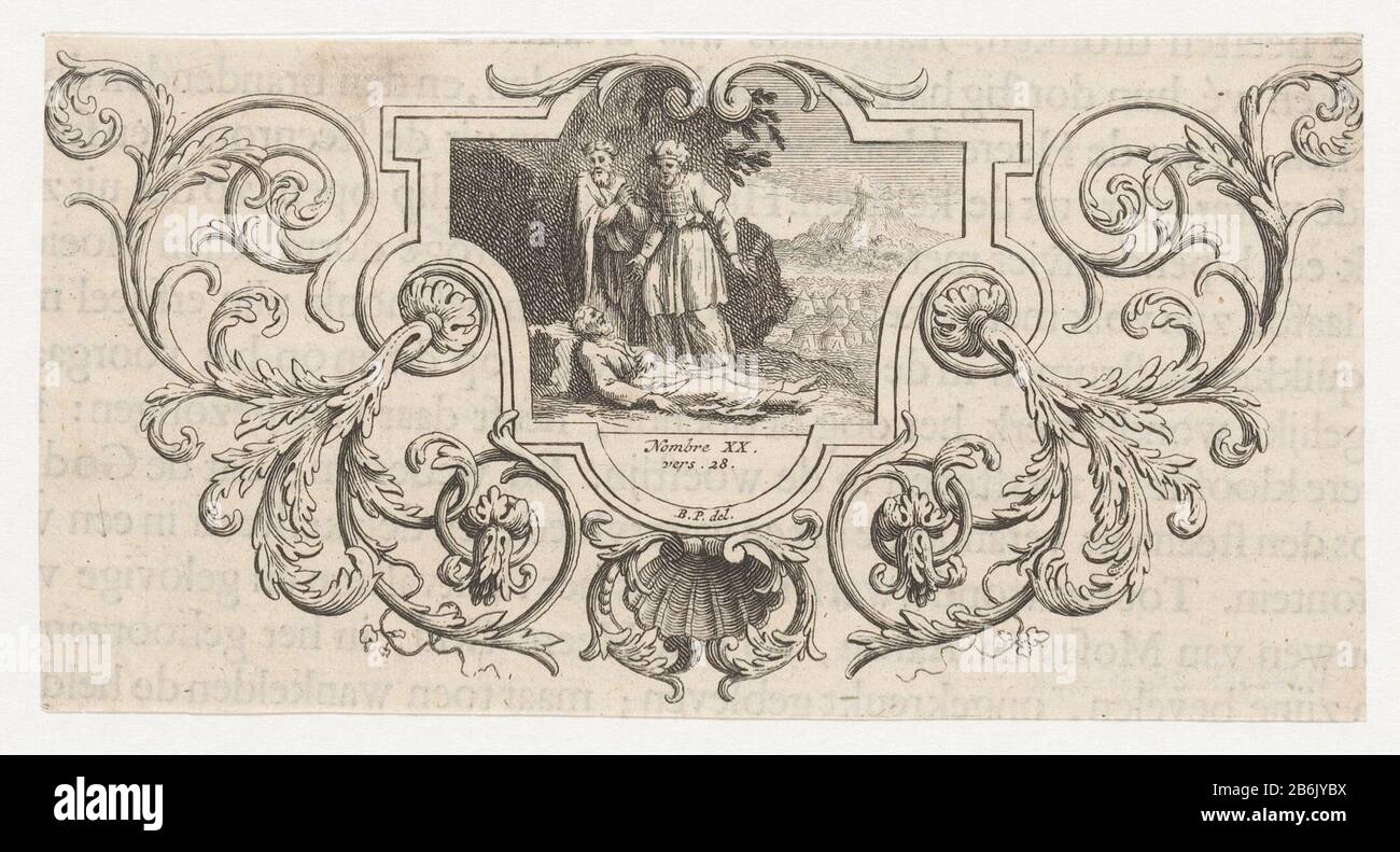 Moses and Eleazar assist the dying Aaron. Eleazer has attracted the ...