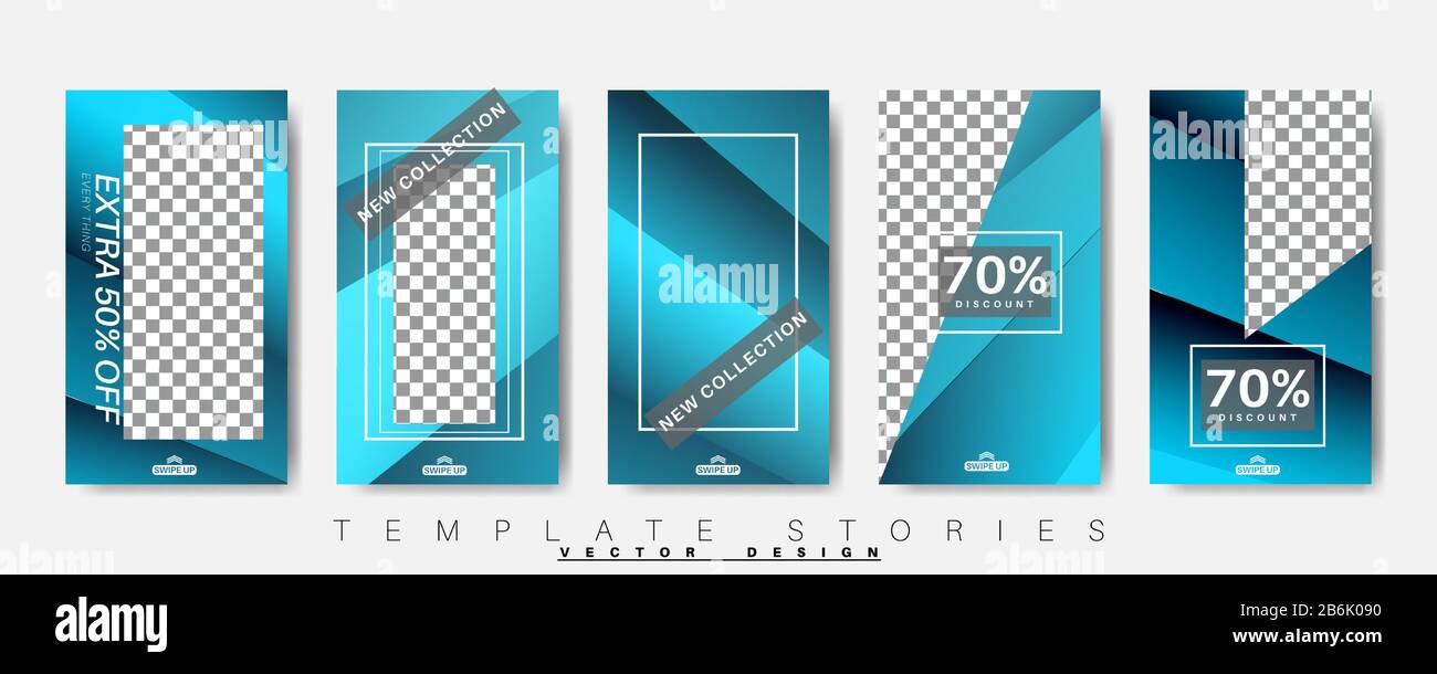 Editable Story background template. Vector Design web banner for social ...