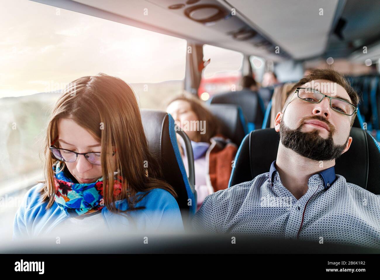 Teenager tour group hi-res stock photography and images - Alamy