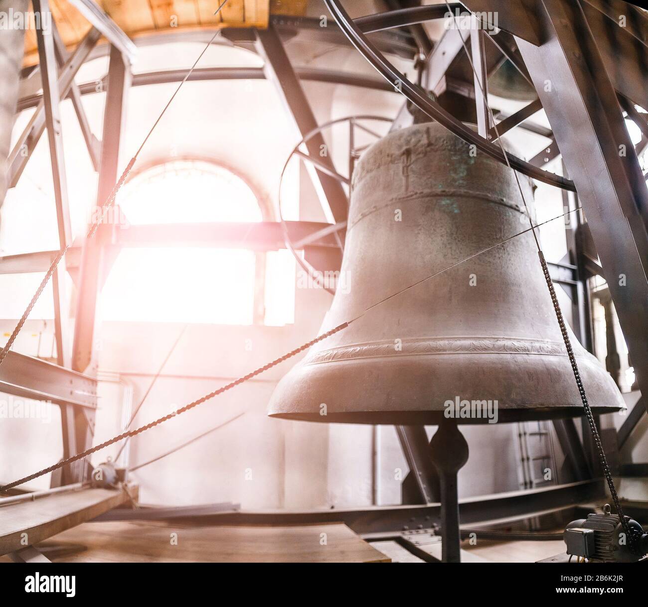Bell temple religion outdoor ringing hi-res stock photography and ...