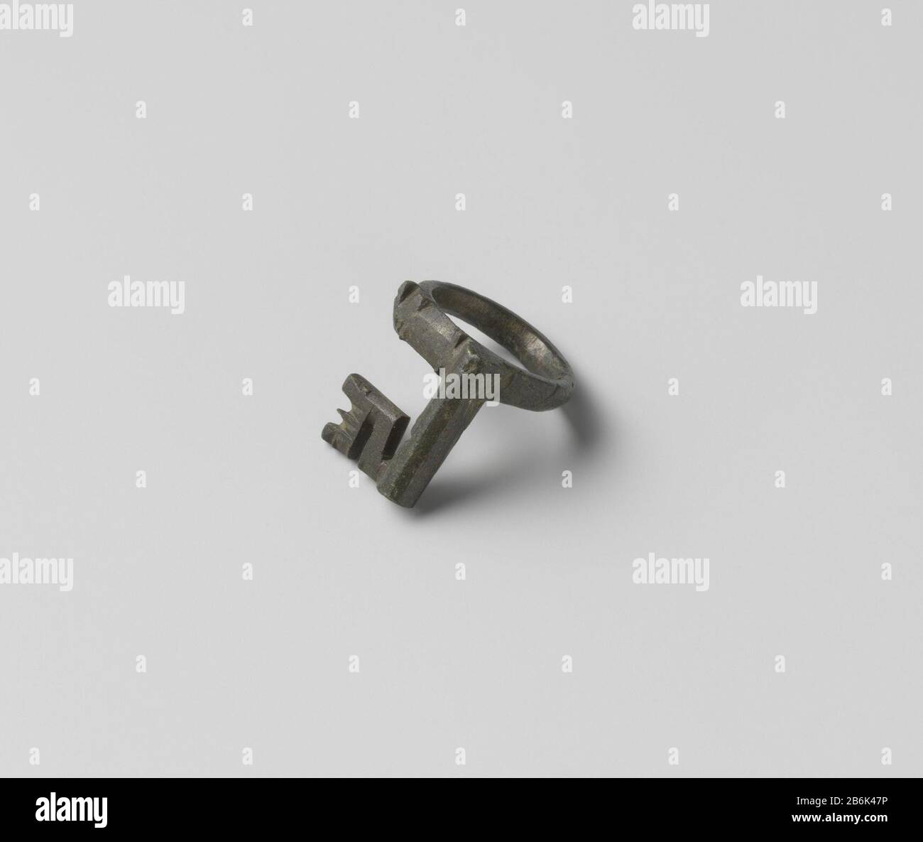 Turn Key Ring met draaisleutel Stock Photo - Alamy