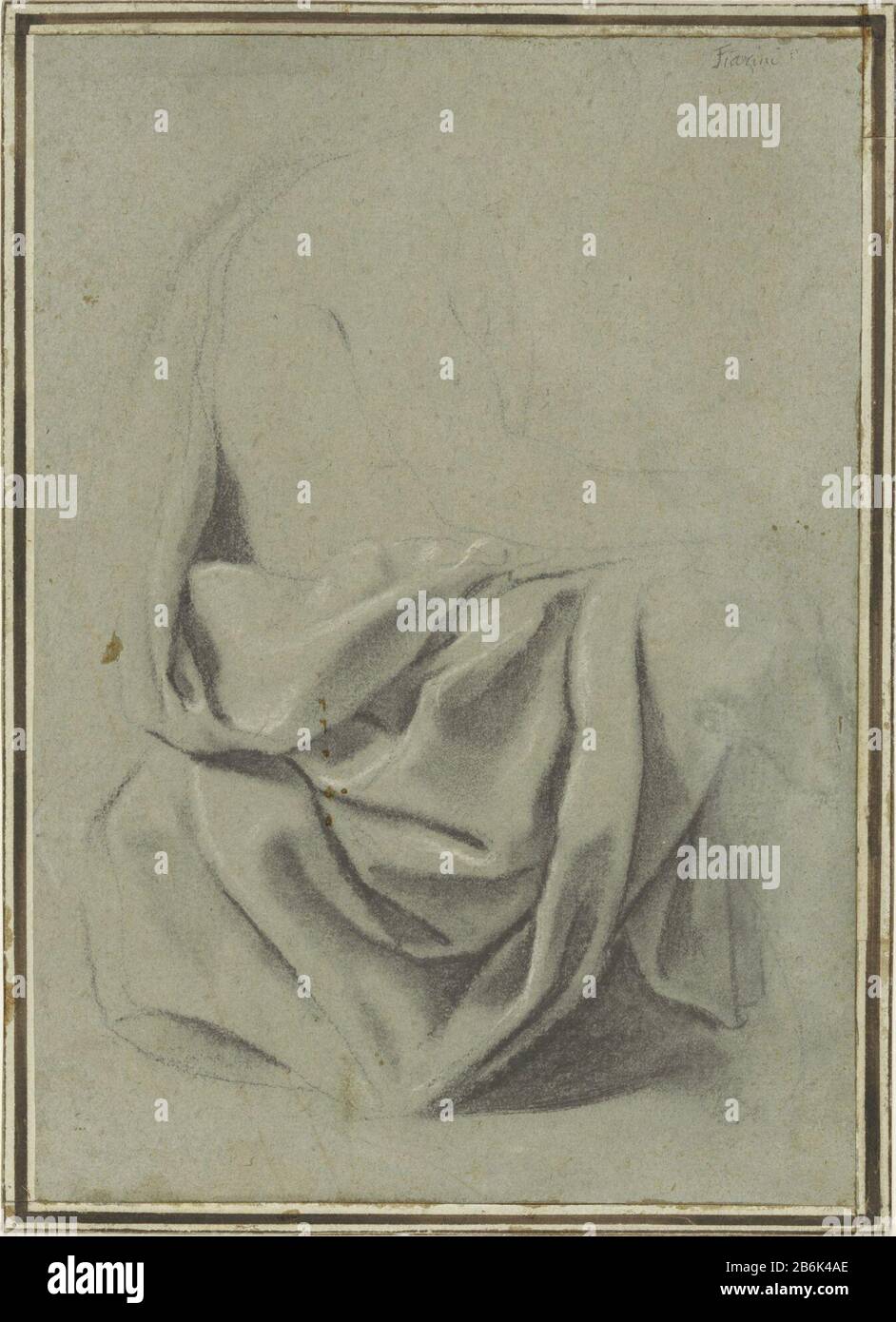 Draperiestudie Draperiestudie Object Type : Drawing Object number: RP-T ...