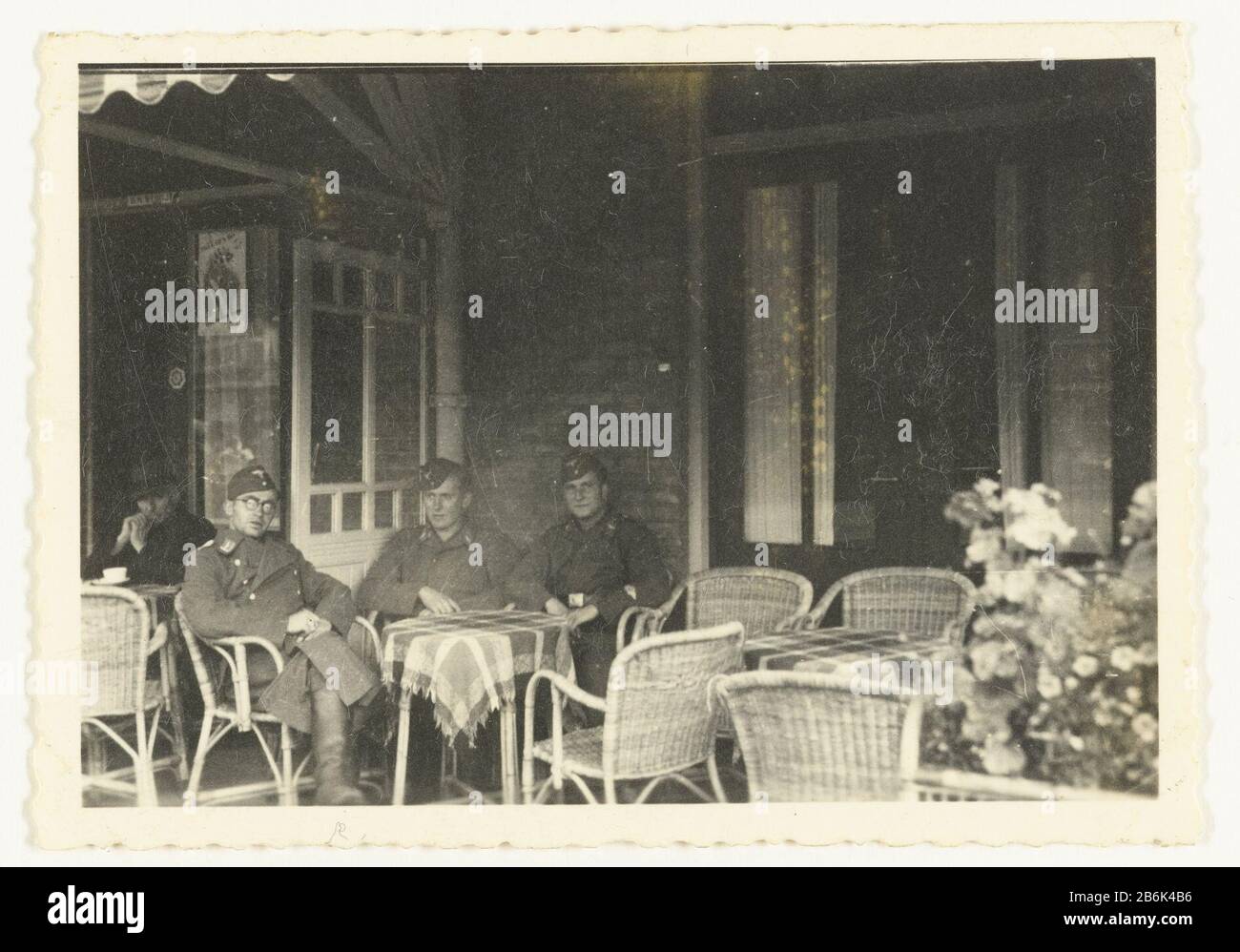 Three german soldiers hi-res stock photography and images - Alamy