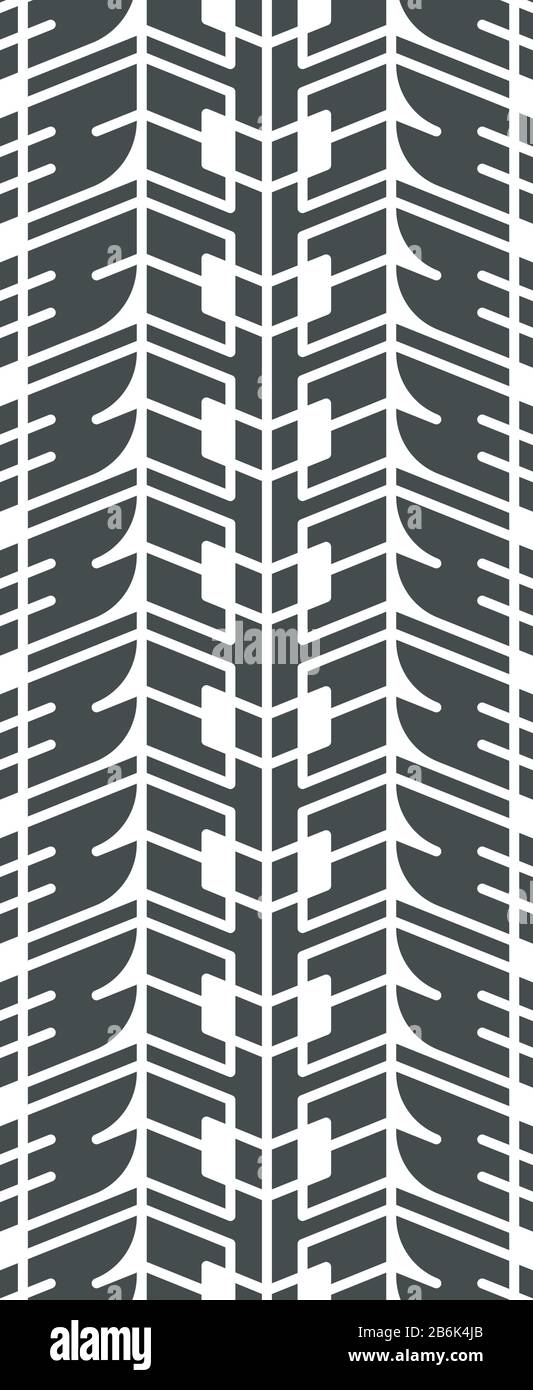 Wheel traces black glyph icon. Detailed automobile, motorcycle tyre ...