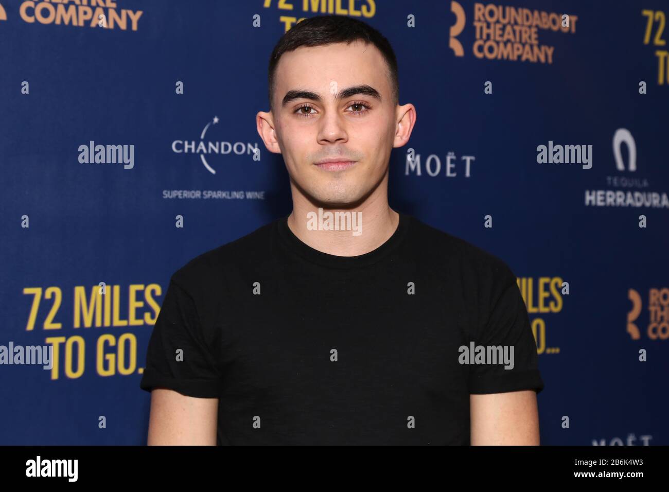 New York, NY, USA. 10th Mar, 2020. Tyler Alvarez at the opening night ...