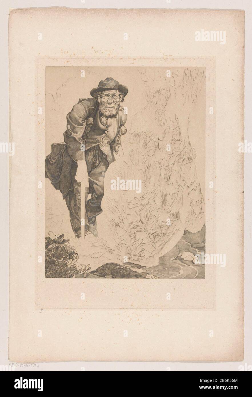 Three beggars in a tree Two men and women in her and the tattered ...