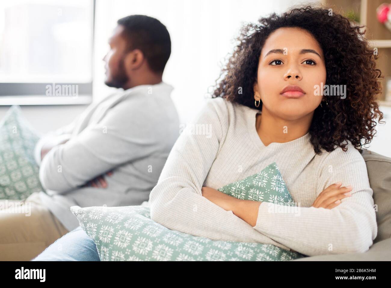 Relationship Difficulties Conflict And People Concept Unhappy