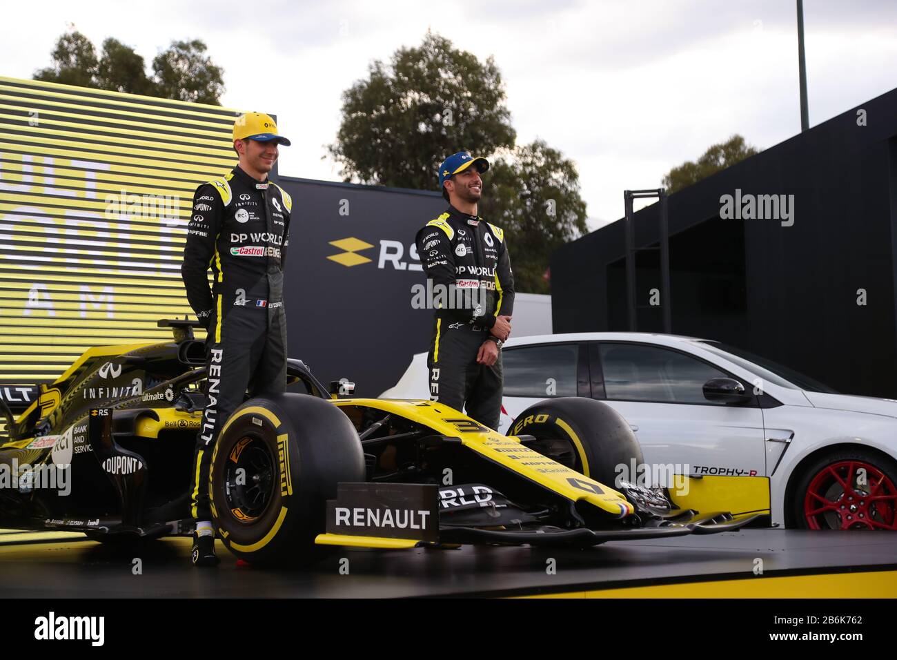 Team renault livery reveal hi-res stock photography and images - Alamy