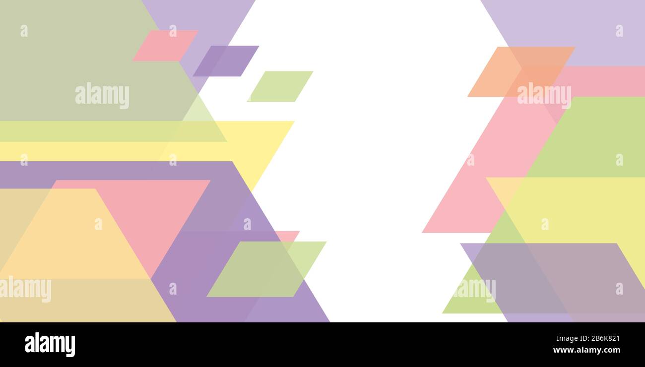 Abstract vector illustration from colorful rectangles. Can be used for ...