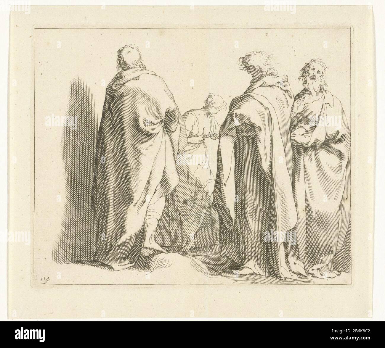 Three men and a woman Abraham Bloemaert tick book (series title) Three ...