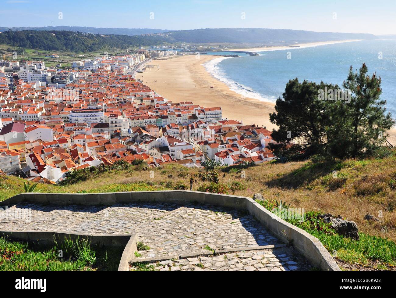 Top view nazare old hi-res stock photography and images - Alamy