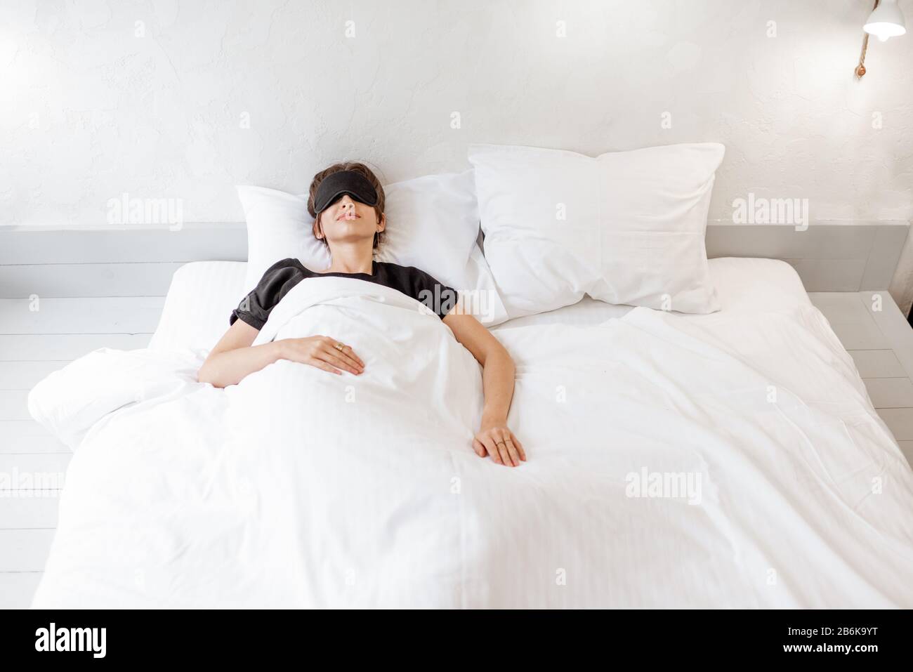 Woman Sleeping Mask High Resolution Stock Photography and Images - Alamy