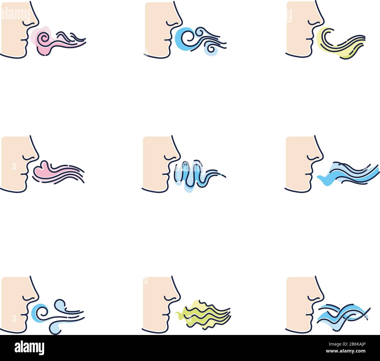 Good sense of smelling Stock Vector Images - Alamy