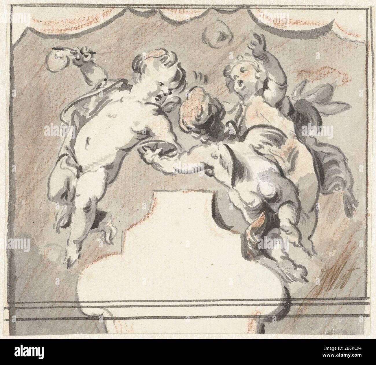 Three floating putti hi-res stock photography and images - Alamy