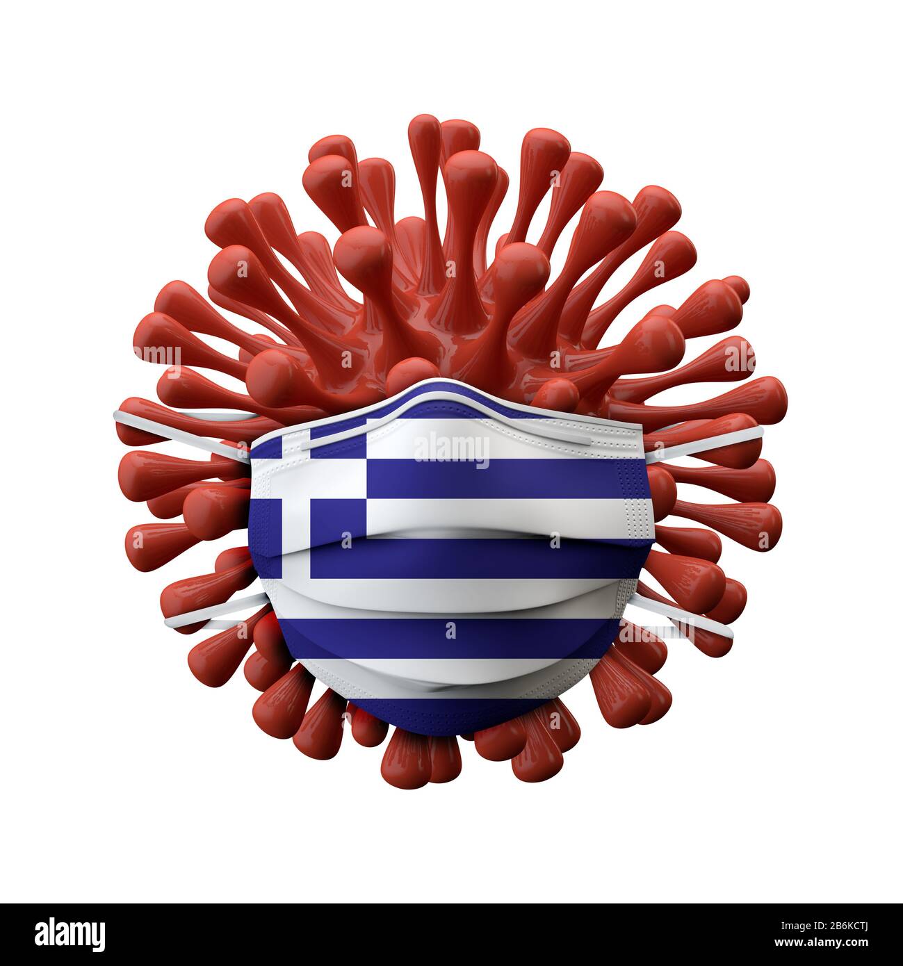 A greek mask Cut Out Stock Images & Pictures - Alamy