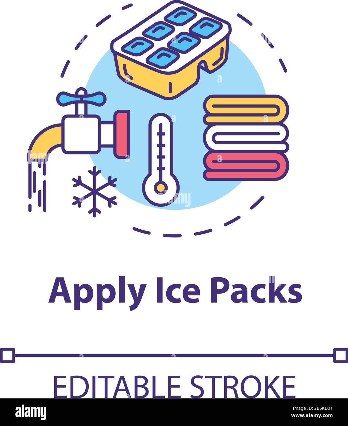 Trauma pack emergency Stock Vector Images - Alamy