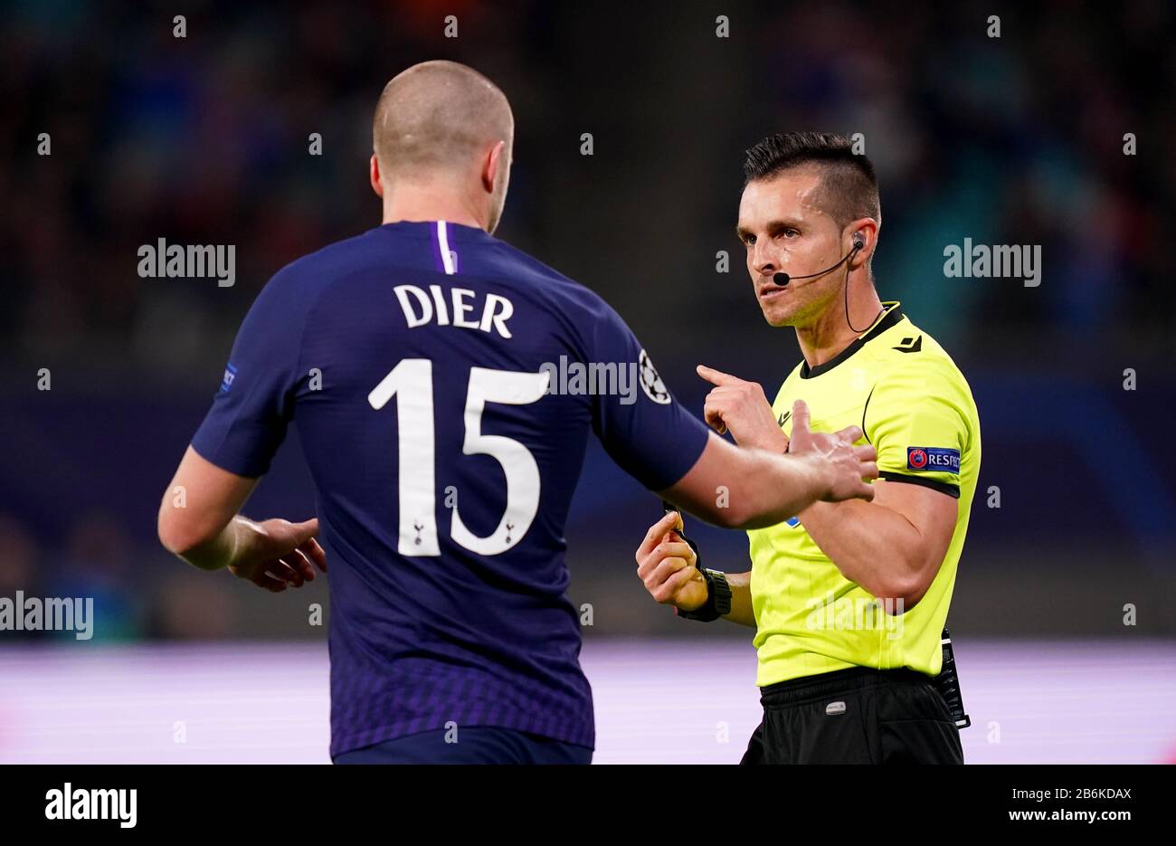 Tottenham hotspurs eric dier speaks hi-res stock photography and images ...