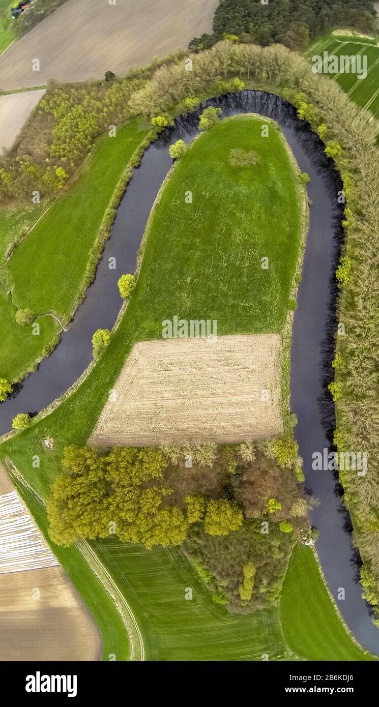 Meander of the lippe river hi-res stock photography and images - Alamy