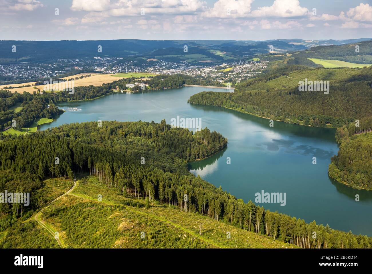 Lake hennesee meschede hi-res stock photography and images - Alamy