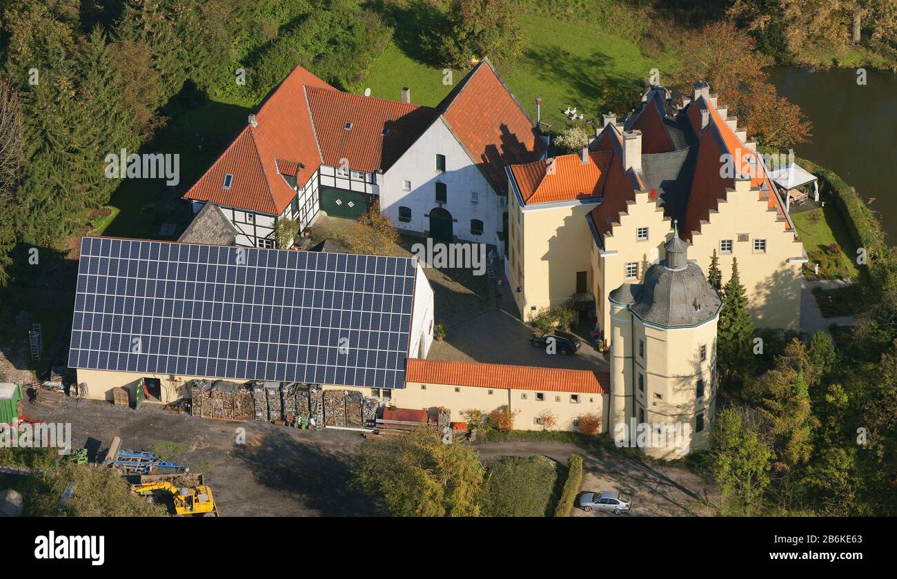 Aerial solar castle europe hi-res stock photography and images - Alamy