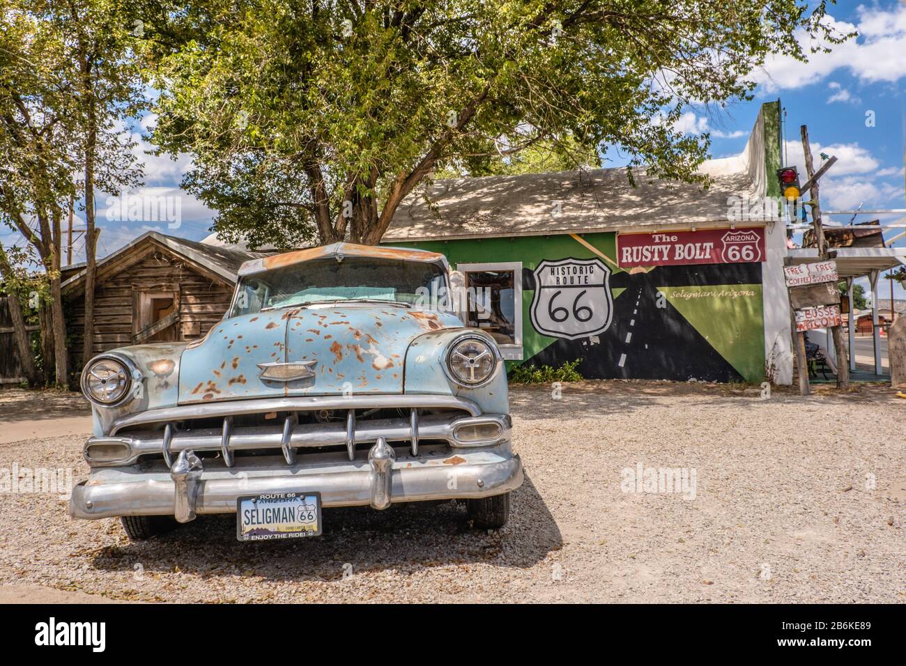 Cadillac in the desert hi-res stock photography and images - Alamy