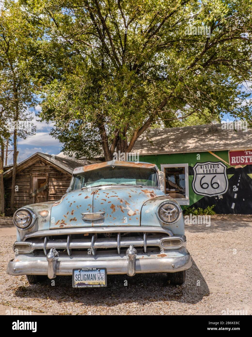 Cadillac in the desert hi-res stock photography and images - Alamy