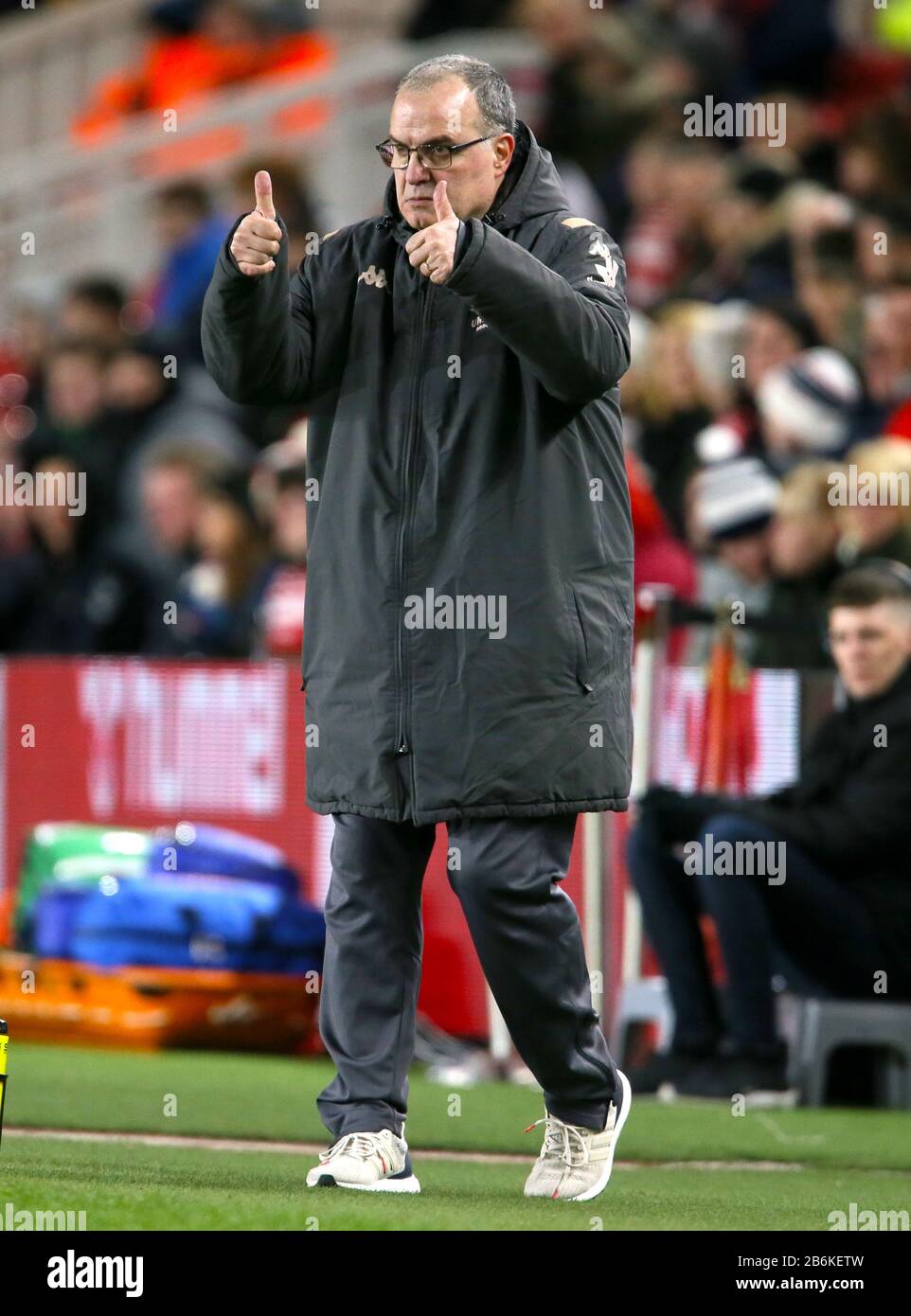 Leeds United manager Marcelo Bielsa Stock Photo - Alamy