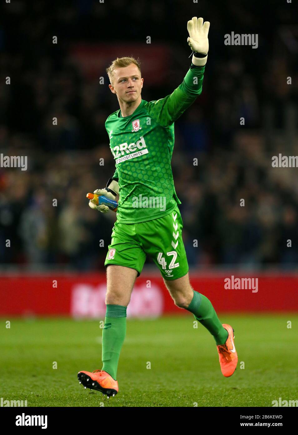 Middlesbrough goalkeeper Aynsley Pears Stock Photo - Alamy