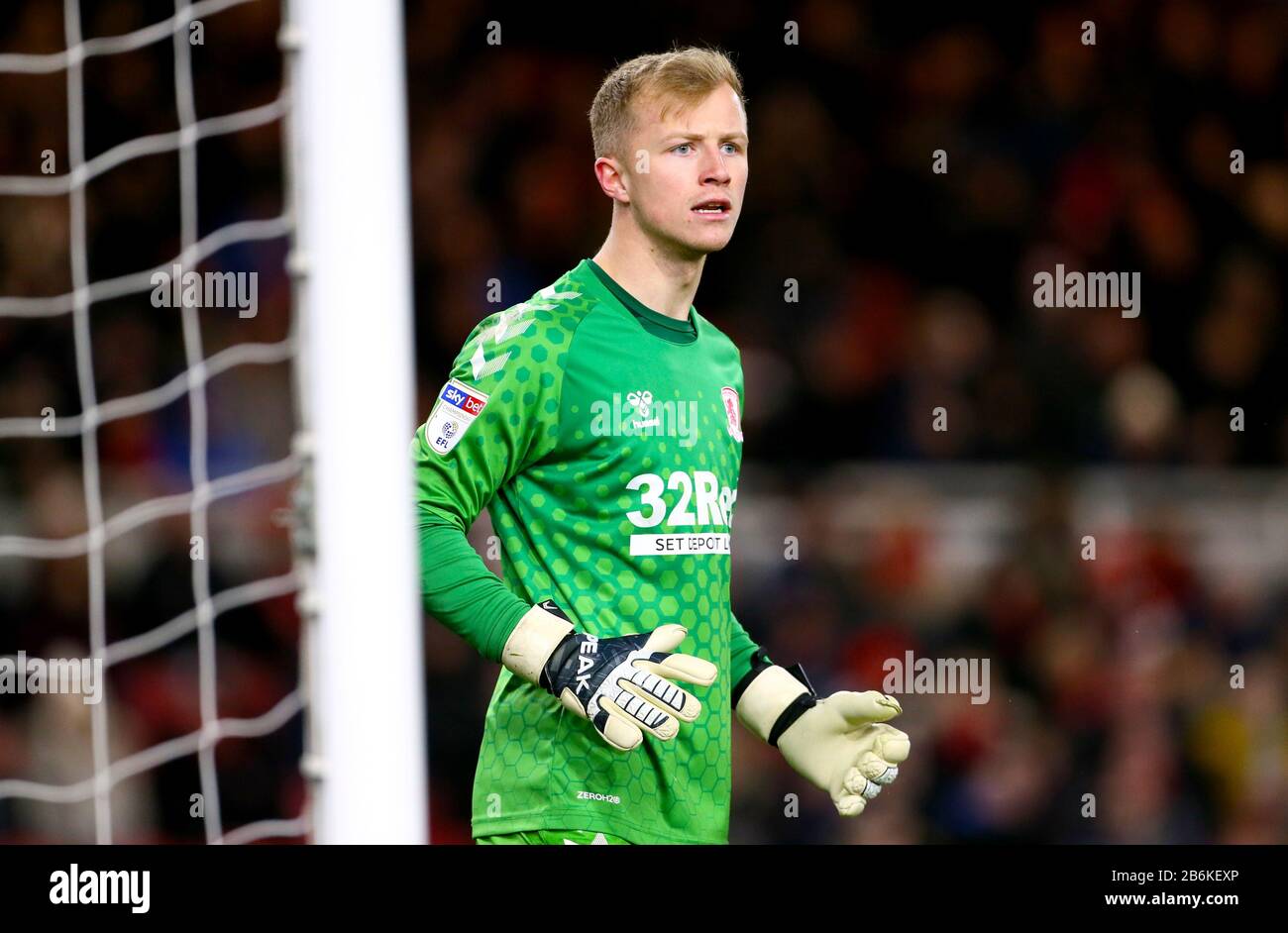 Middlesbrough goalkeeper Aynsley Pears Stock Photo - Alamy
