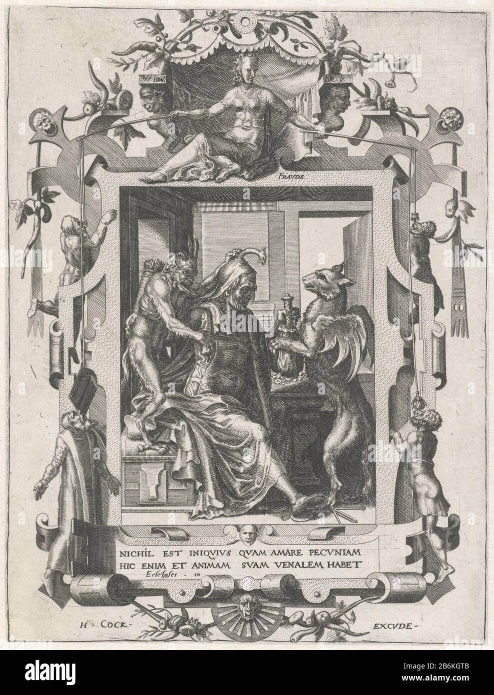 Folly of greed and avarice Folly of human life (series title) A fool in ...