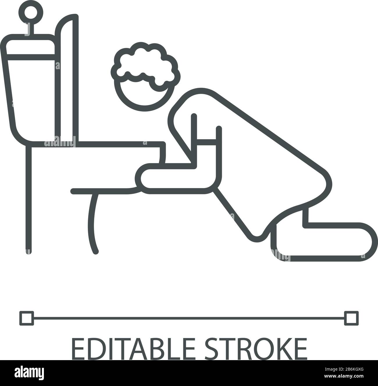 Woman vomiting Black and White Stock Photos & Images - Alamy