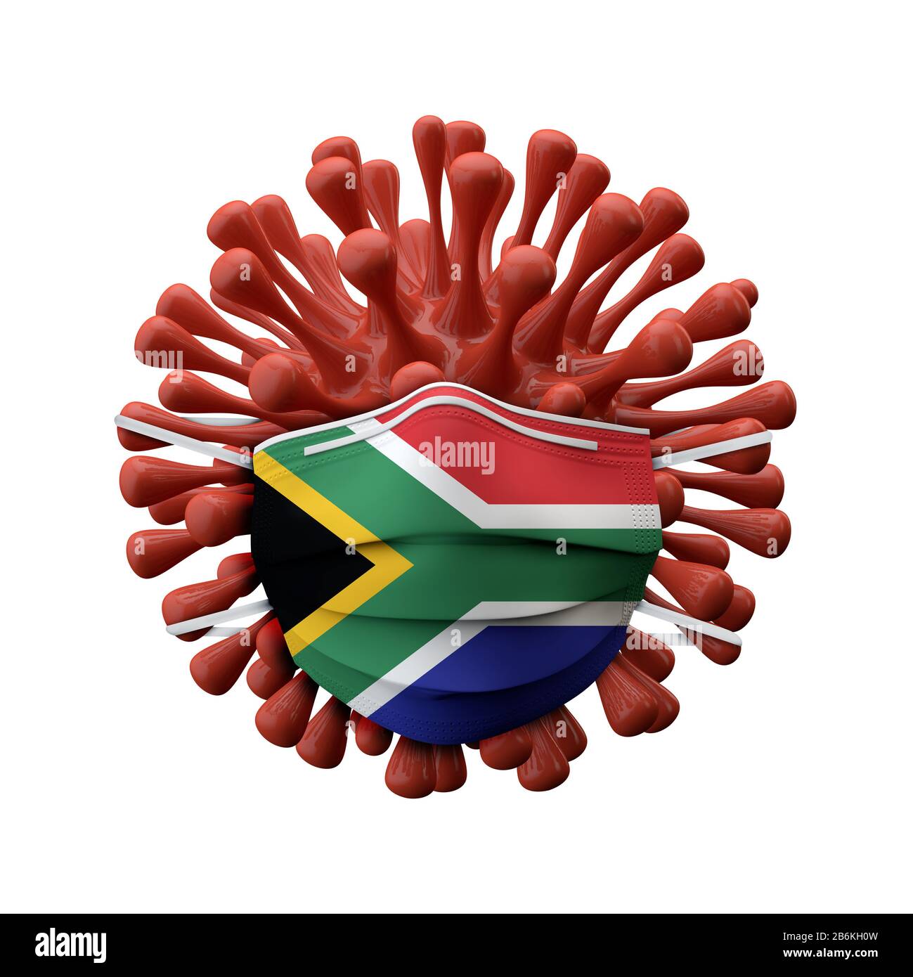 South africa flag covid mask hi-res stock photography and images - Alamy