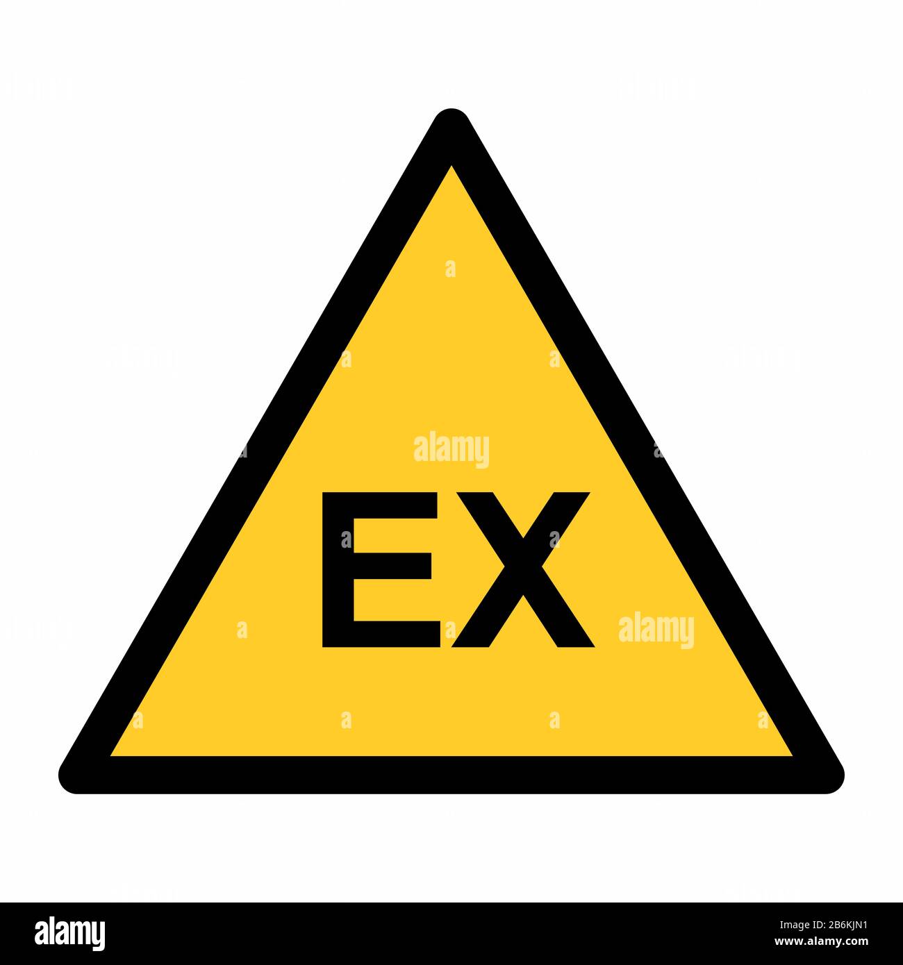 Gas hazard warning Cut Out Stock Images & Pictures - Alamy