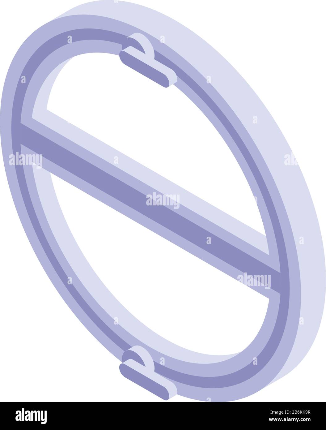 Round window frame icon, isometric style Stock Vector Image & Art - Alamy