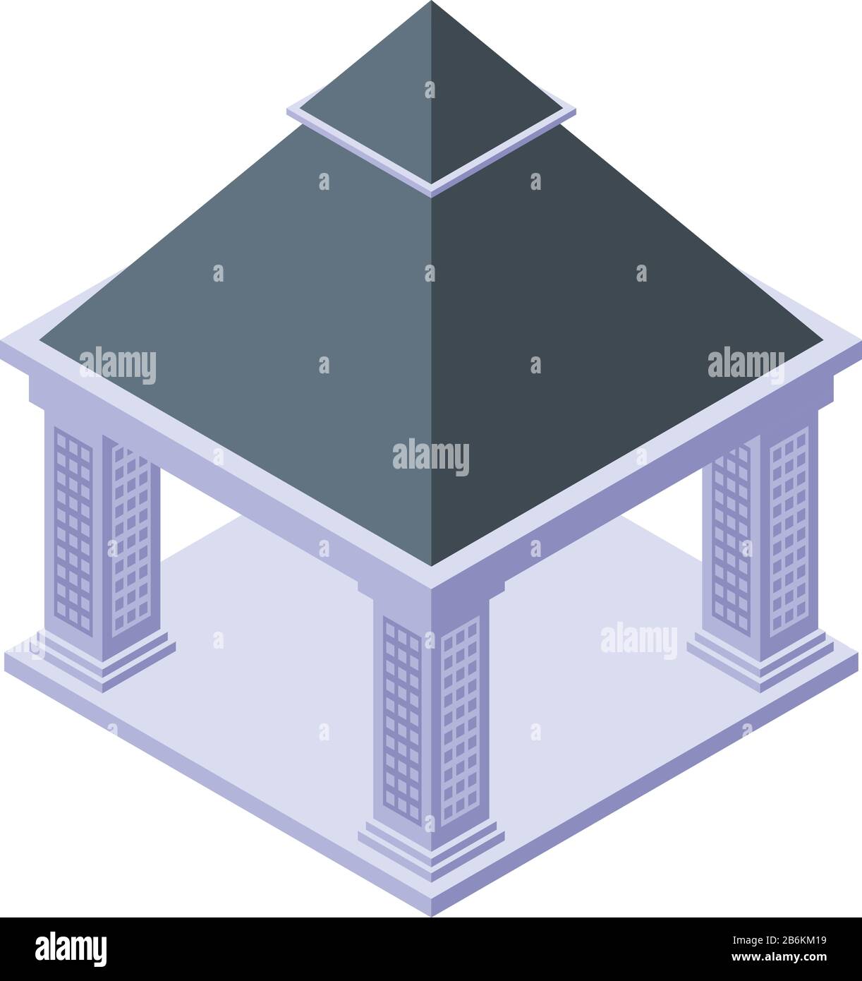 Dome roof gazebo Cut Out Stock Images & Pictures - Alamy