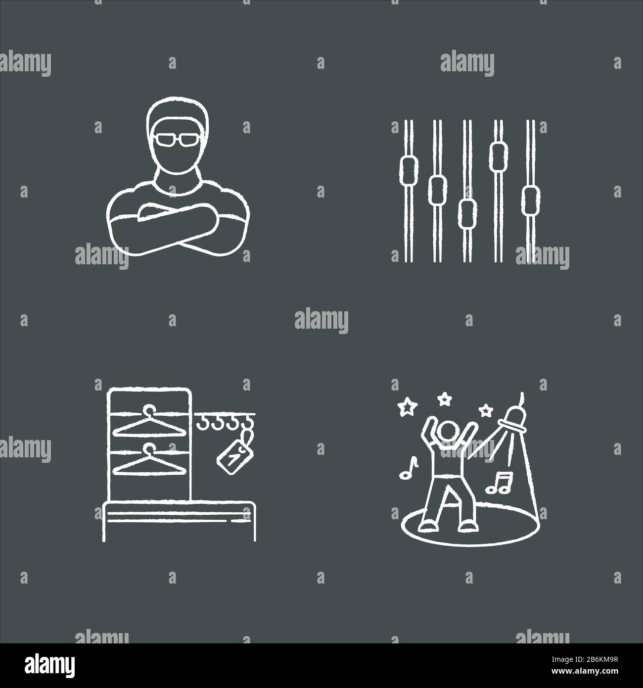 Black and white dance floor Stock Vector Images - Alamy