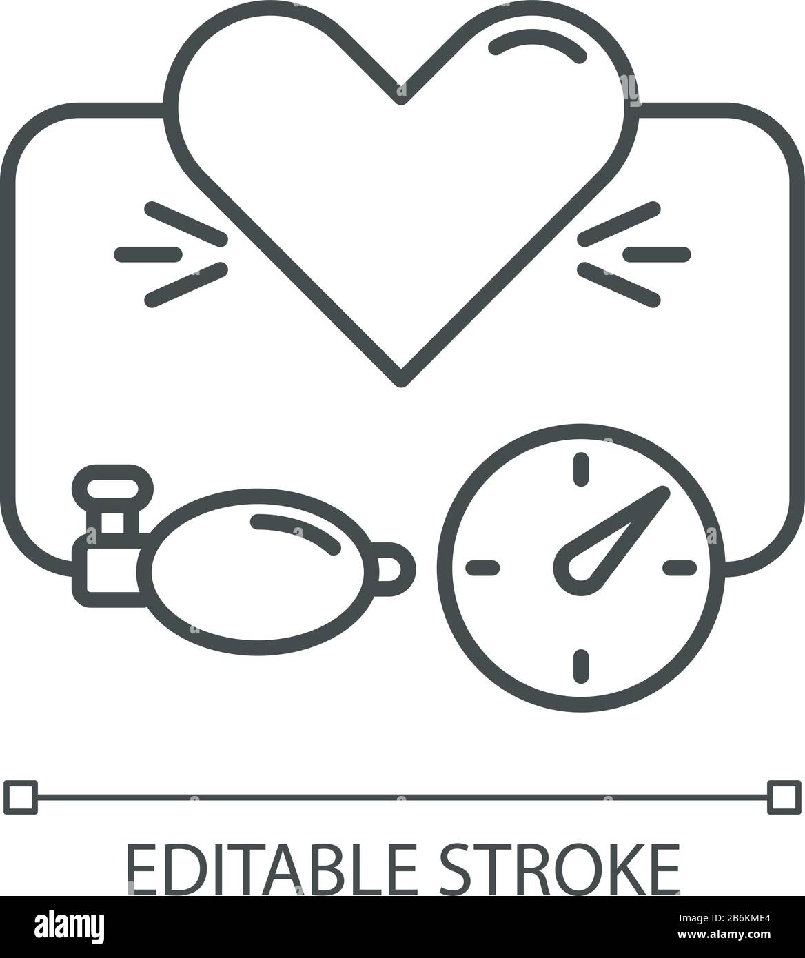 Blood pressure measure meter Stock Vector Images - Alamy