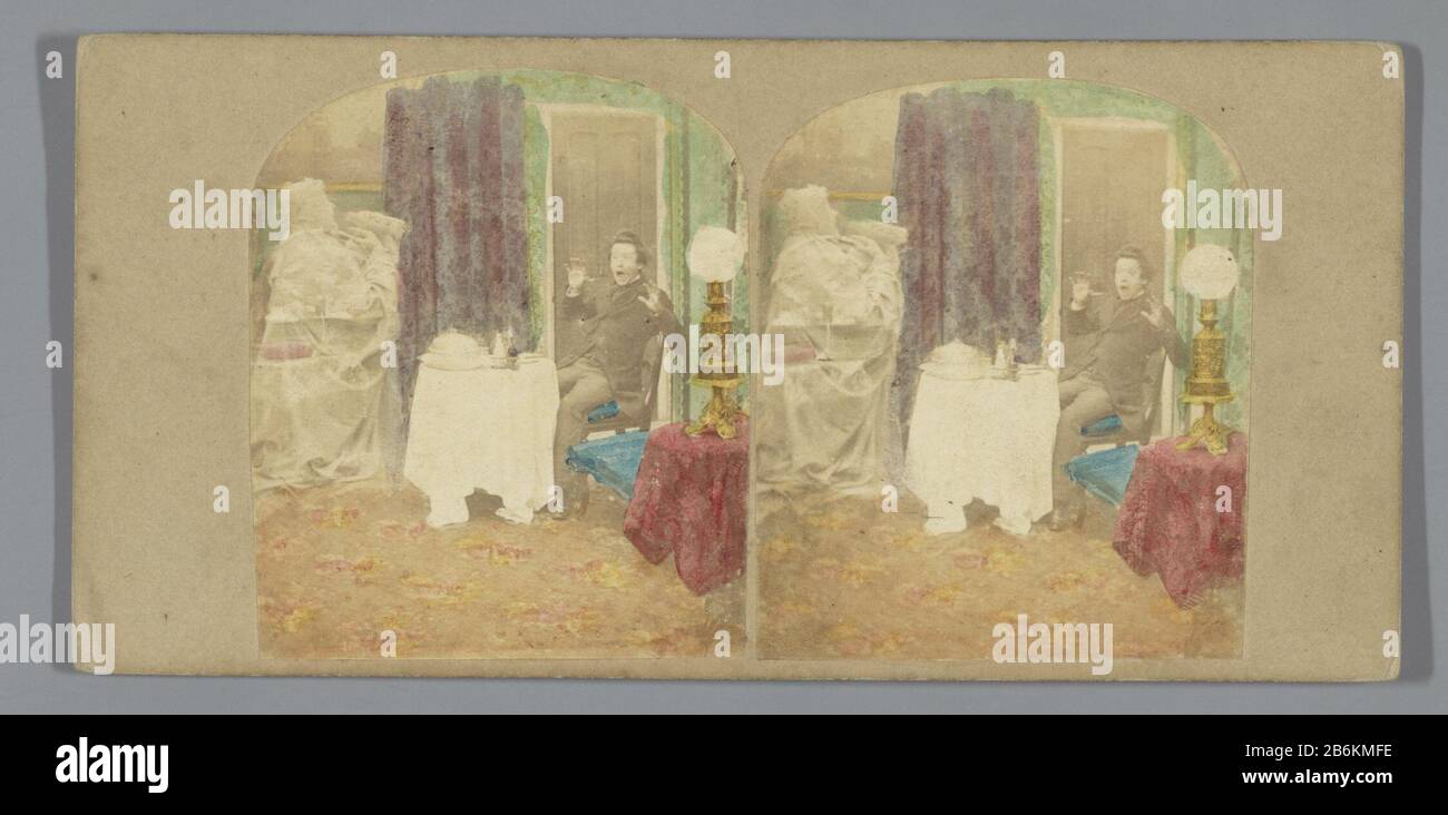 Man shocked ghost figure hi-res stock photography and images - Alamy