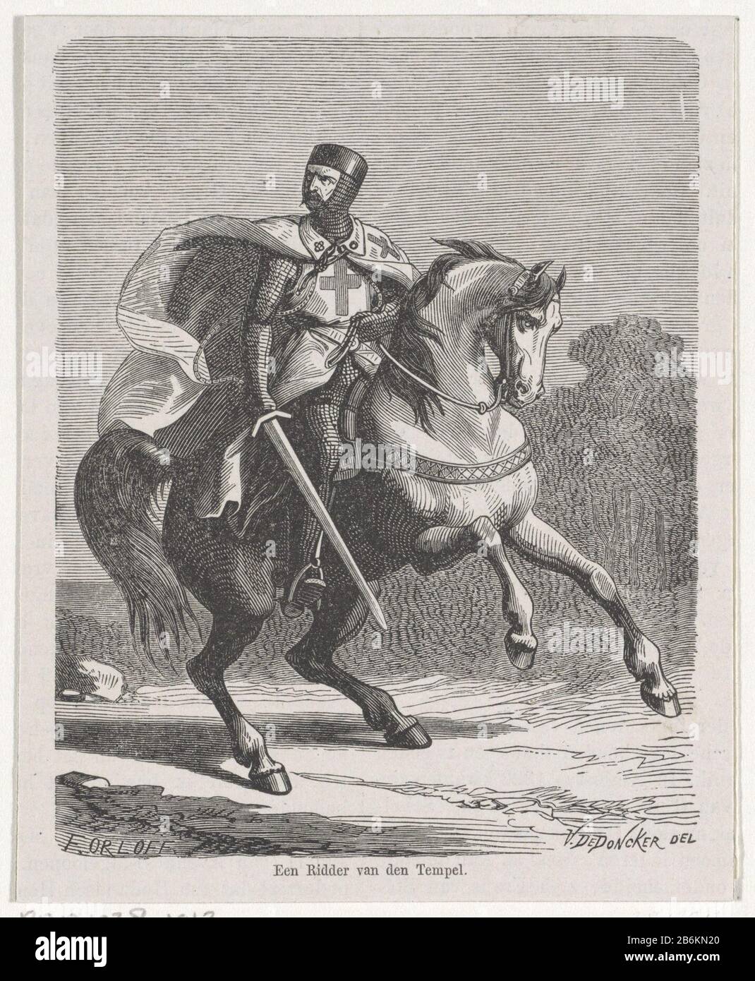 A knight of the temple (title object) A Knight of the Order of the ...