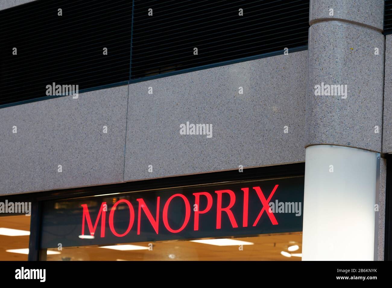 Monop shop sign hi-res stock photography and images - Alamy