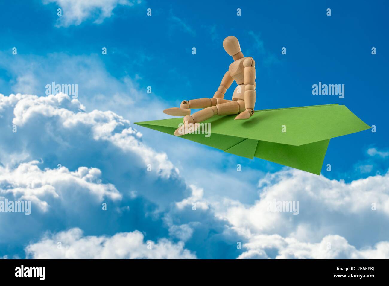Pilot sitting on wing plane hi-res stock photography and images - Alamy