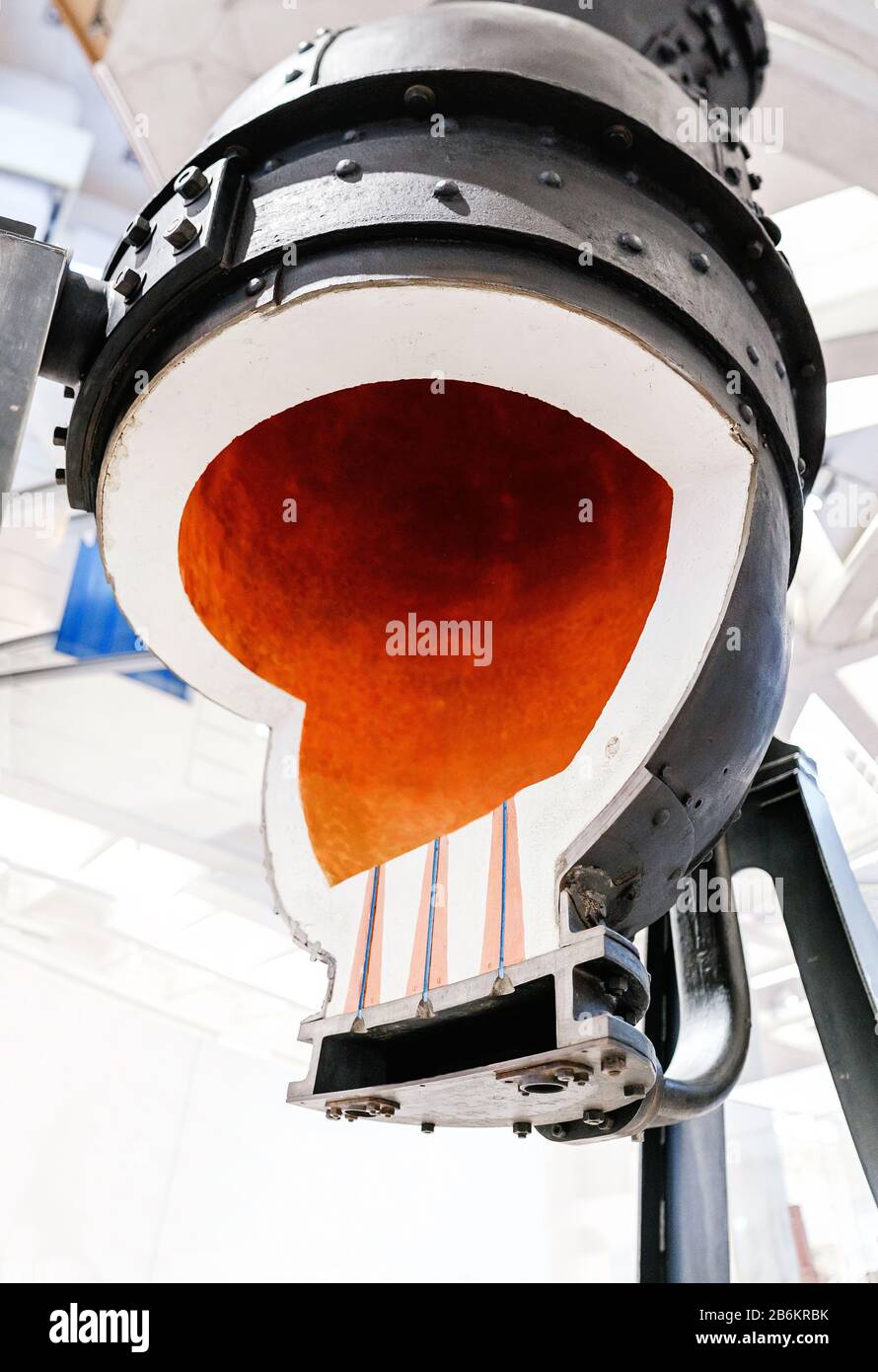 Thermal reactor in section Stock Photo - Alamy